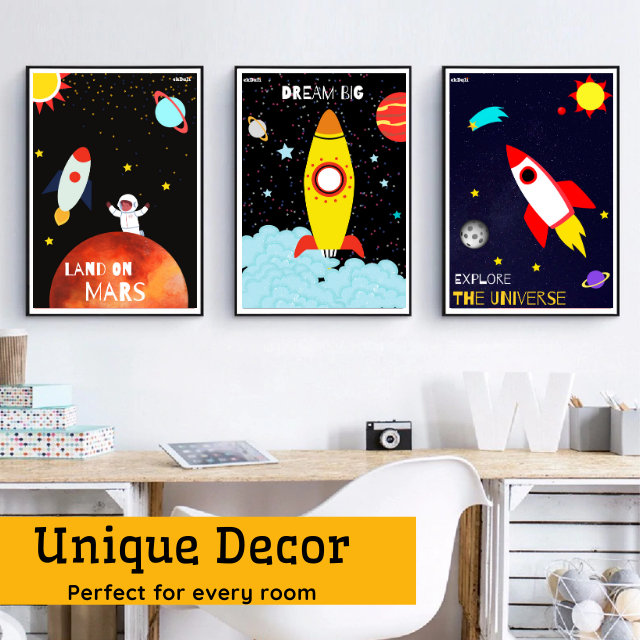 Astronomy, Space Prints Posters for kids