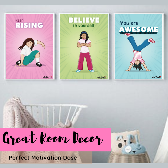 Motivational Posters, Wall Posters for Study Room